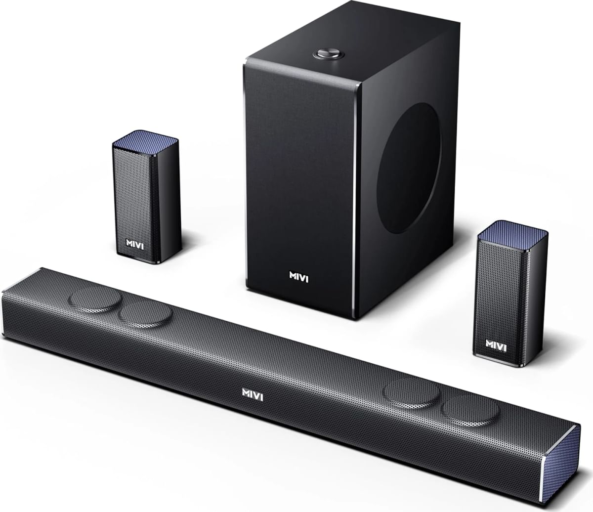 Mivi Fort Q500 500W Bluetooth Soundbar Price in India 2025, Full Specs ...