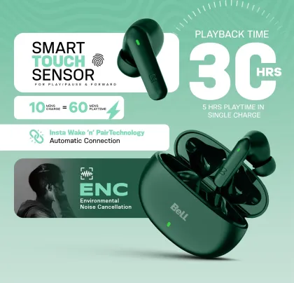 Bell Snap Pods True Wireless Earbuds Price in India 2025, Full Specs ...