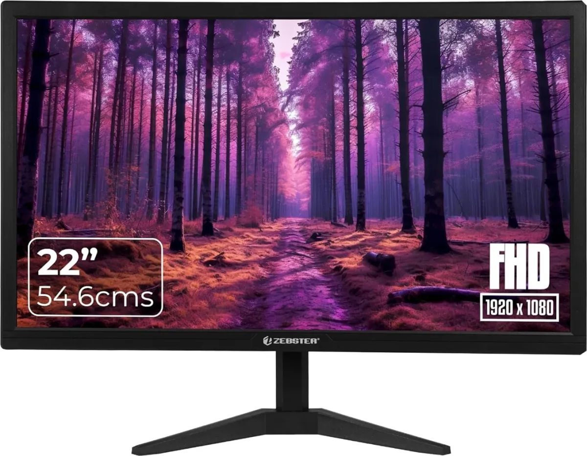Zebster GV222 22 inch Full HD Monitor Price in India 2025, Full Specs ...