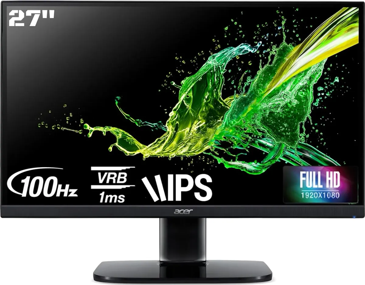 Acer KA270 E 27 inch Full HD Monitor - Price in India (Apr 2026), Specs ...