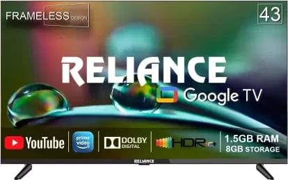 Reliance RGT43GT2487UHD 43 inch Ultra HD 4K smart QLED TV Price in ...