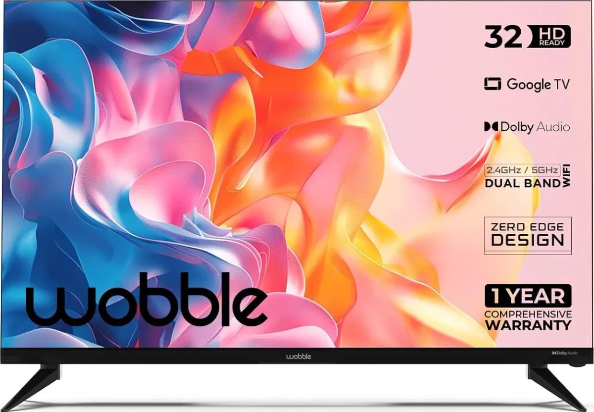Wobble UD Series 32 inch HD Ready Smart LED TV (WB32GTAW9216HDFL ...