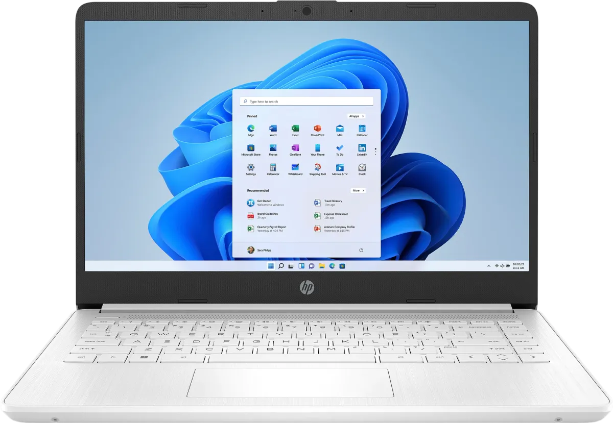 HP 14s-dr3001TU Laptop (Pentium Silver N6000/ 8GB/256GB SSD/ Win11 Home ...