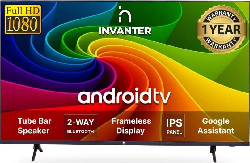 Invanter IN43SFLGPBTVR 43 inch Full HD Smart LED TV Price in India 2024 ...