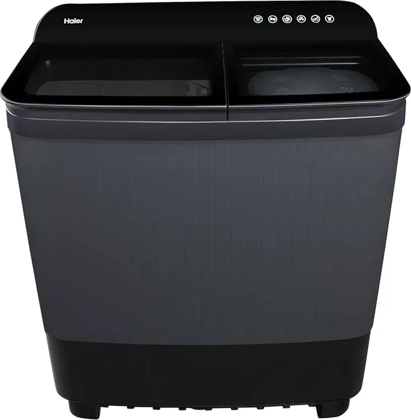 Haier HTW100-178BKN 10 kg Semi Automatic Top Load Washing Machine Price in India 2025, Full ...
