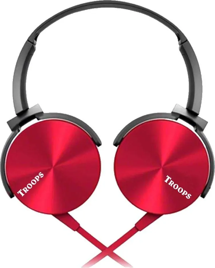 TP TROOPS TP-7040 Wired Headphones - Price in India (May 2026), Specs ...