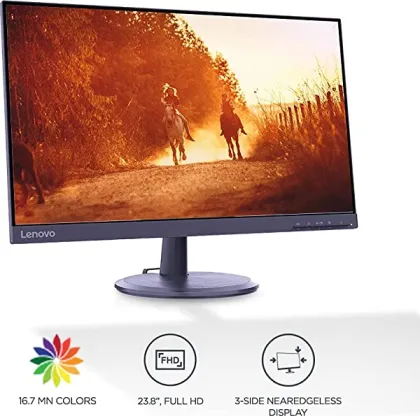 Lenovo C24-20 23.8 inch Full HD Monitor Price in India 2025, Full Specs ...