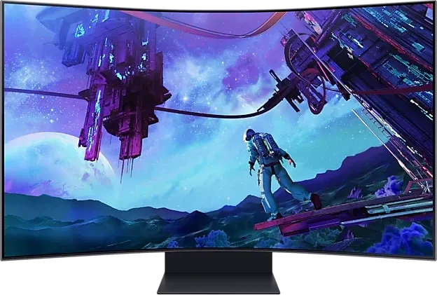 Samsung Odyssey Ark 2nd Gen LS55CG97WNWXXL 55 inch Ultra HD 4K Curved ...
