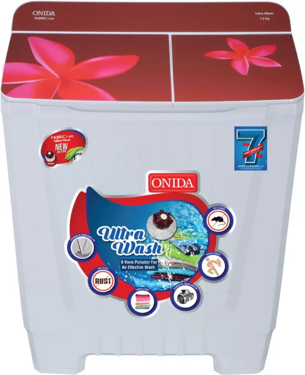 Onida S72GS 7.2 kg Semi Automatic Top Load Washing Machine - Price in ...