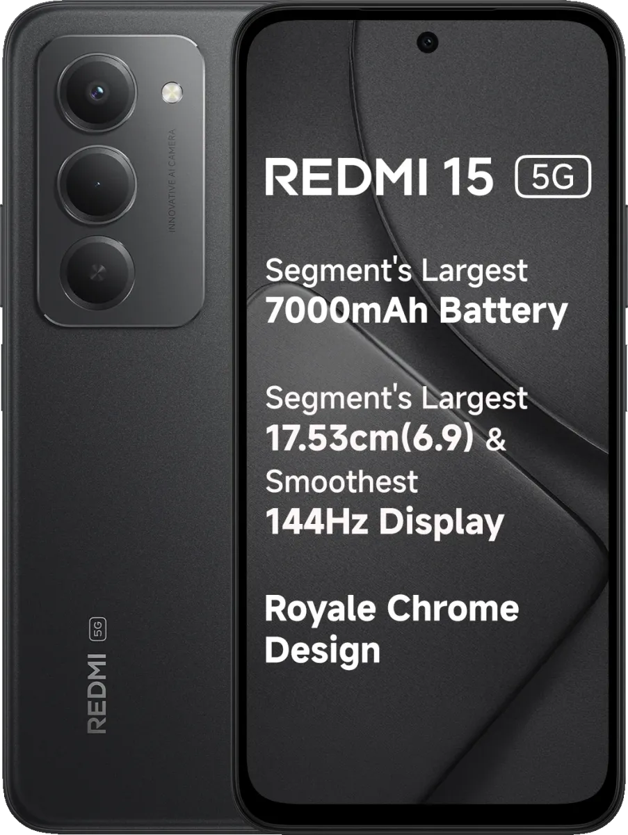 Xiaomi Redmi 15 5G Price in India 2025, Full Specs & Review | Smartprix