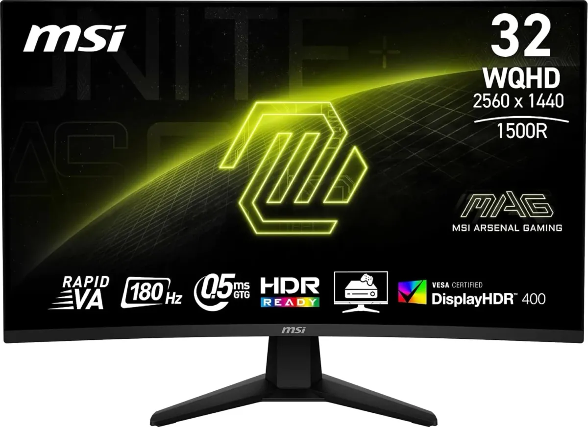 MSI MAG 32CQ6F 32 inch Quad HD Gaming Monitor - Price in India (Mar ...