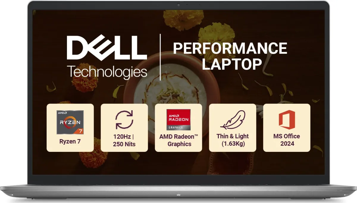 Dell DC15255 Laptop (AMD Ryzen 7 7730U/ 16GB/ 512GB SSD/ Win11) - Price ...