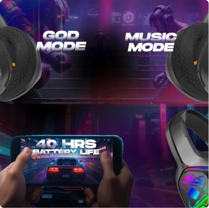 Cosmic Byte Immortal Wireless Gaming Headphones Price in India 2024 ...