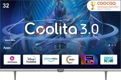 Coocaa 32S3U Plus 32 inch HD Ready Smart LED TV Price in India 2025 ...
