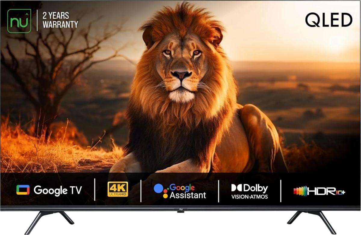 Nu LED50QUGNX 50 inch 4K Ultra HD QLED Smart TV Price in India 2025 ...
