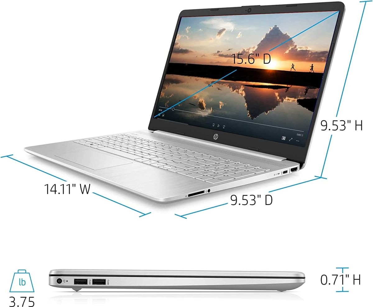 HP 15-dy1036nr Notebook (10th Gen Core i5/ 8GB/ 256GB SSD/ Win10 Home) Price in India 2022, Full ...