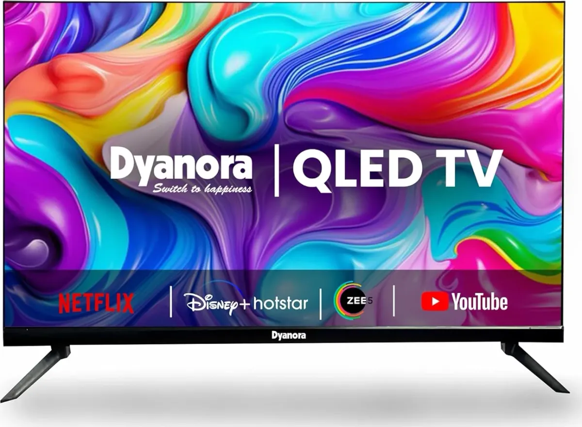 Dyanora Q Series 32 inch HD Ready Smart QLED TV (DY-LD32H3S) - Price in ...