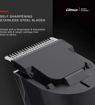 Litmus Stubble Pro DT1100 Trimmer Price in India 2025, Full Specs & Review | Smartprix