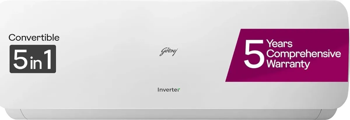 Godrej SIC 19STC5 PZQ IOT 1.6 Ton 5 Star 2025 Inverter Split AC - Price ...