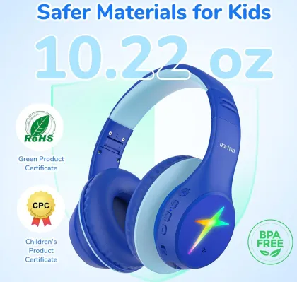 EarFun K4 Kids Wired Headphones Price in India 2025, Full Specs ...