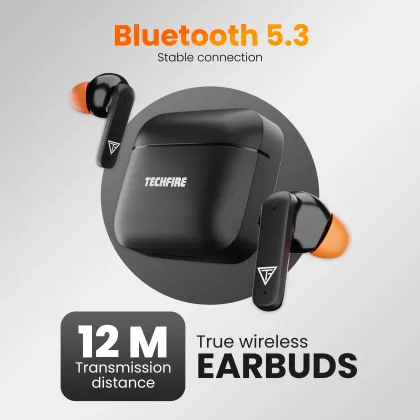 Techfire Bullets 221 True Wireless Earbuds Price in India 2025, Full ...