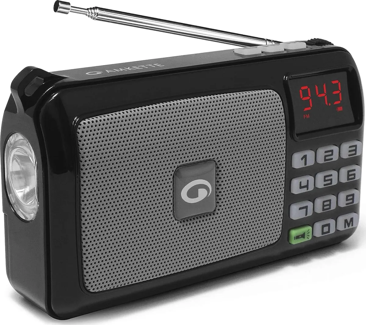 Amkette Pocket FM Radio Portable Multimedia Speaker - Price in India ...