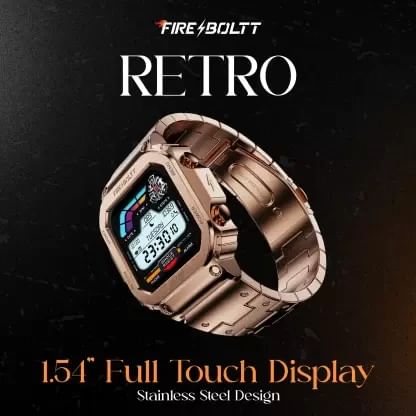 Fire Boltt Retro Smartwatch Price in India 2024, Full Specs & Review ...