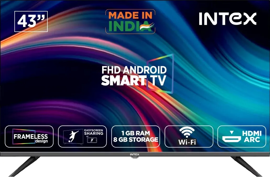 Intex LED-SFF4310 43 inch Full HD Smart LED TV Price in India 2025 ...