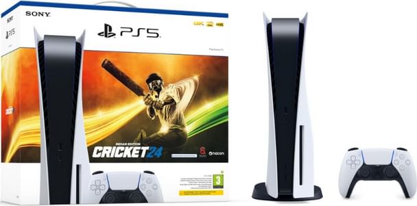 Sony PlayStation 5 (PS5) Cricket 24 Bundle Gaming Console Price in ...