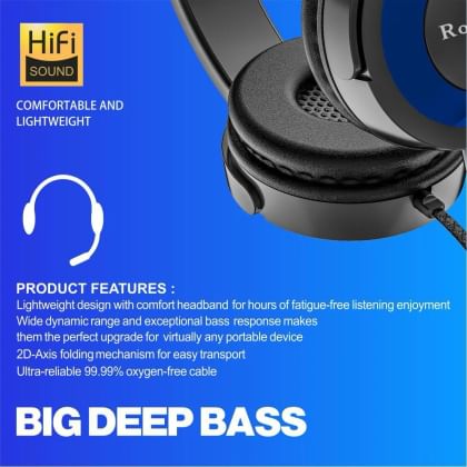 Robotek Lotus Wired Headphones Price in India 2024, Full Specs & Review ...