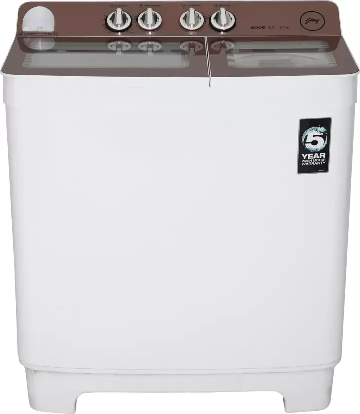 Godrej WS EDGE NX 1020 CPBR 10.2 kg Semi Automatic Top Load Washing ...