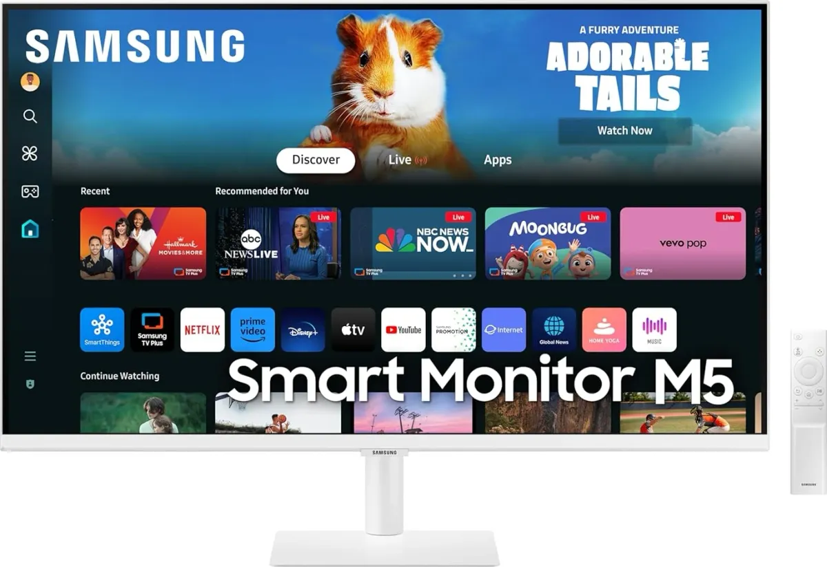 Samsung M5 LS27DM501EWXXL 27 inch Full HD Smart Monitor - Price in ...