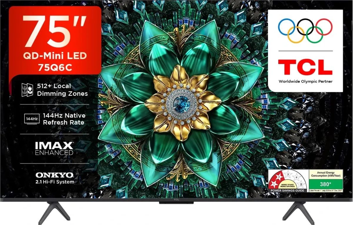 TCL Q6C 75 inch Ultra HD 4K Smart Mini LED TV (75Q6C) - Price in India ...