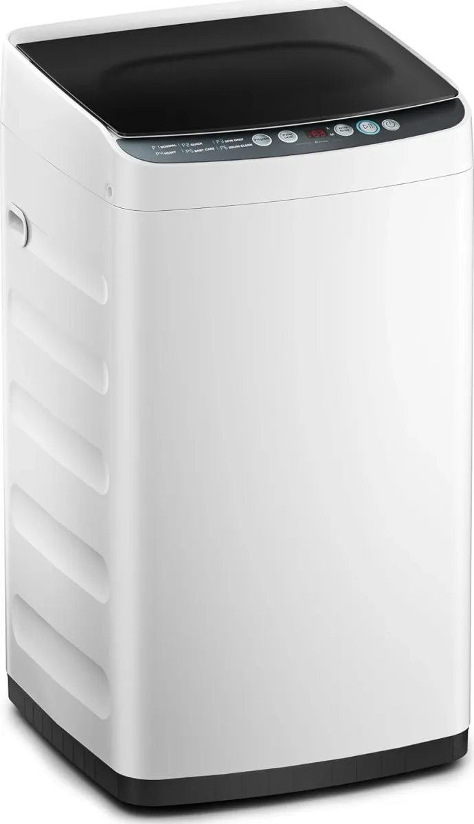 Midea MLTW09M1BWW 0.9 cu ft Fully Automatic Top Load Washer only ...
