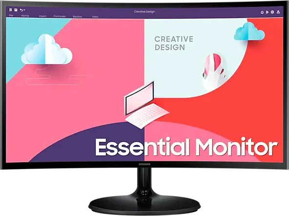 Samsung LS27C360EAW 27 Inch Full HD Curved Monitor Price in India 2026 ...