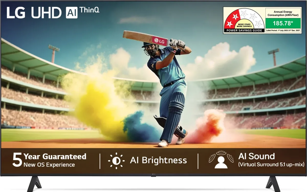 LG UR75 2025 50 inch Ultra HD 4K Smart LED TV (50UR75006LC) Price in India 2025, Full Specs ...