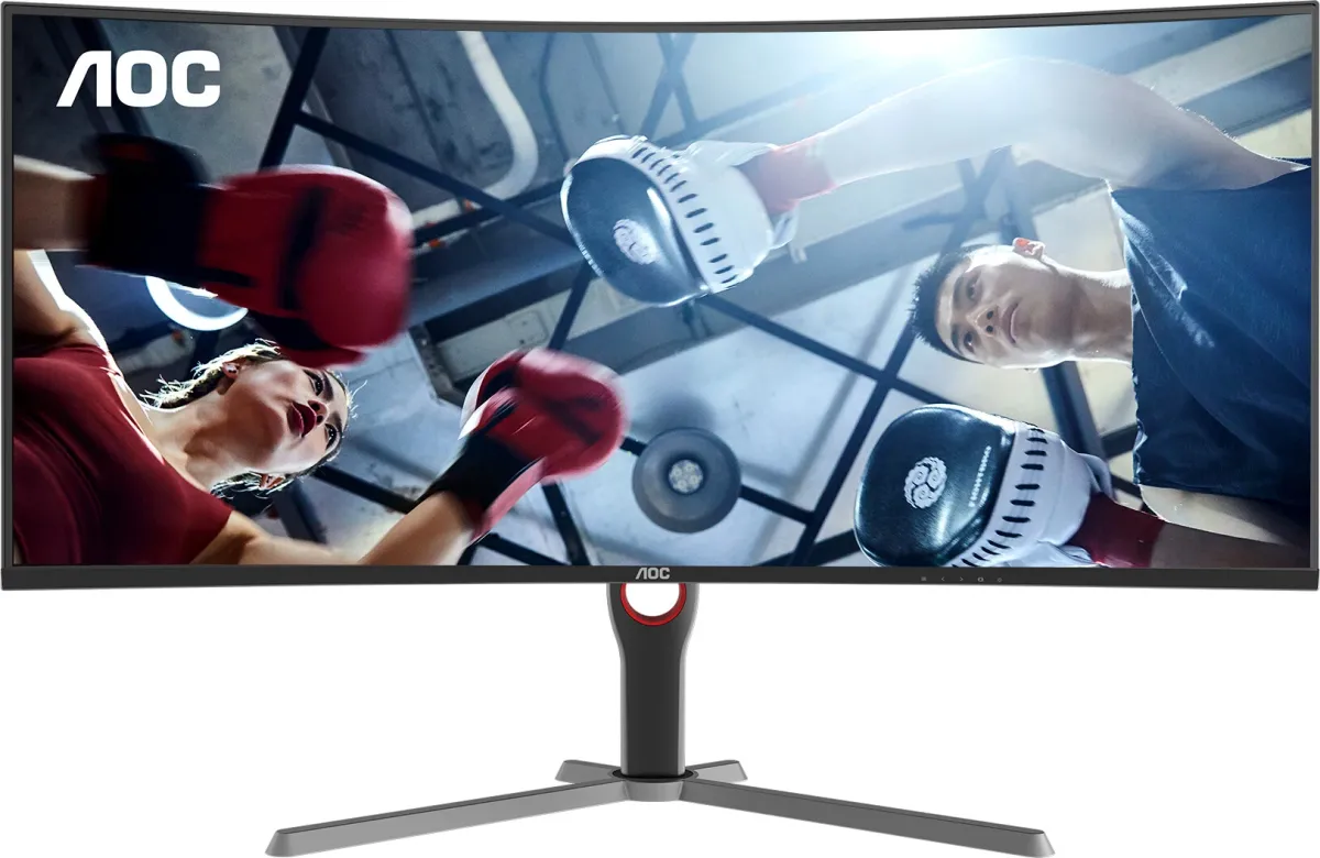 AOC CU34G10XP 34 inch WQHD Curved Ultrawide Monitor - Price in India ...