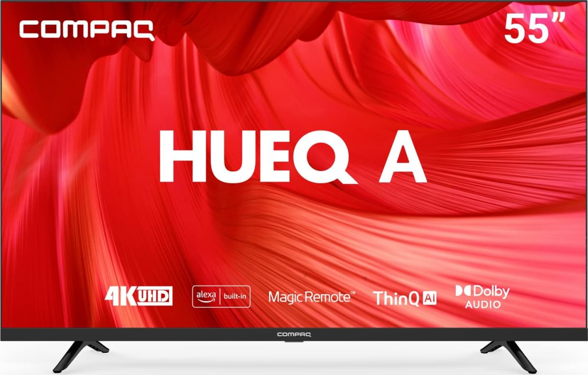 Compaq HUEQ A CQW55UD 55 Inch Ultra HD 4K Smart LED TV Price in India ...