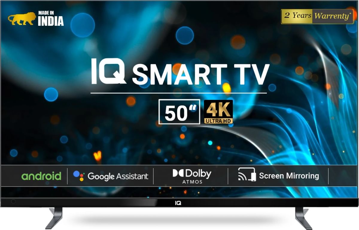 IQ IQFL50ST 50 inch Ultra HD 4K Smart QLED TV Price in India 2024, Full ...
