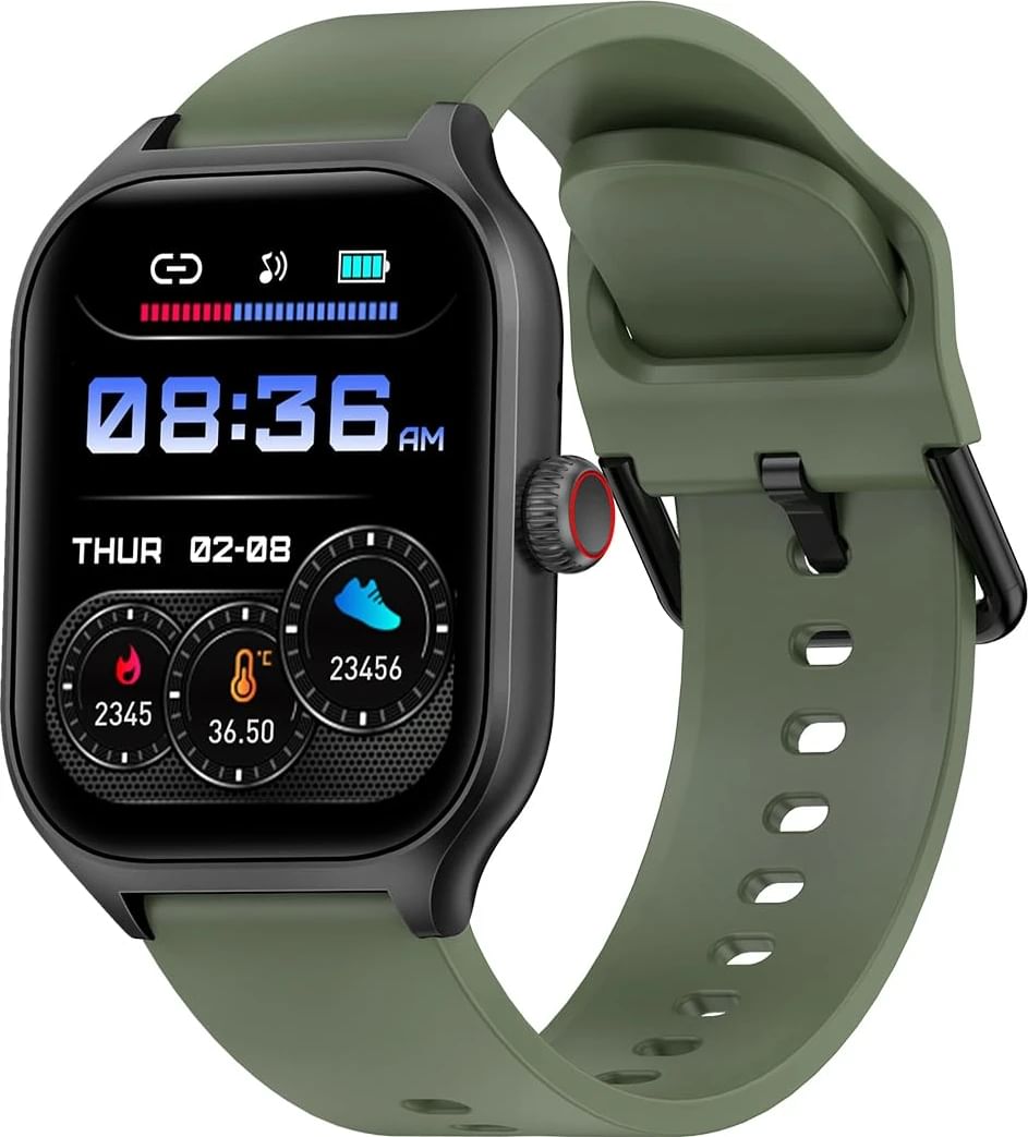 pTron Reflect Max Pro Smartwatch Price in India 2024, Full Specs ...