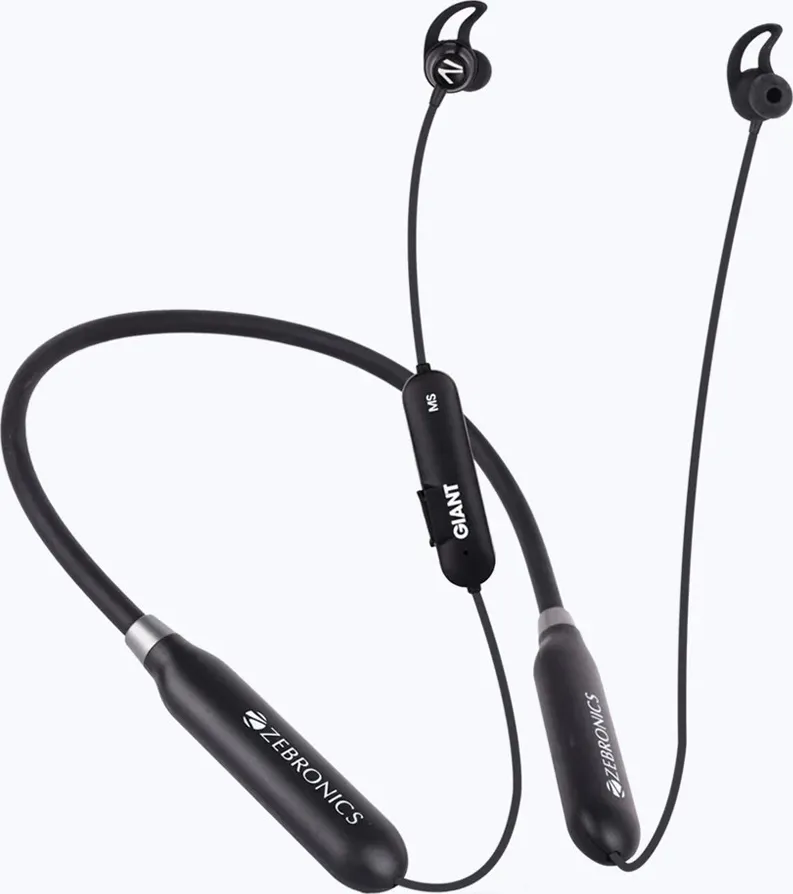 Zebronics Giant Wireless Neckband - Price in India (May 2026), Specs ...
