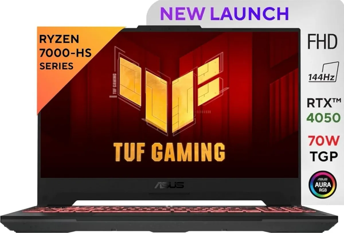 Asus TUF Gaming A15 FA507NUR-LP082W Gaming Laptop (AMD Ryzen 7 7435HS ...