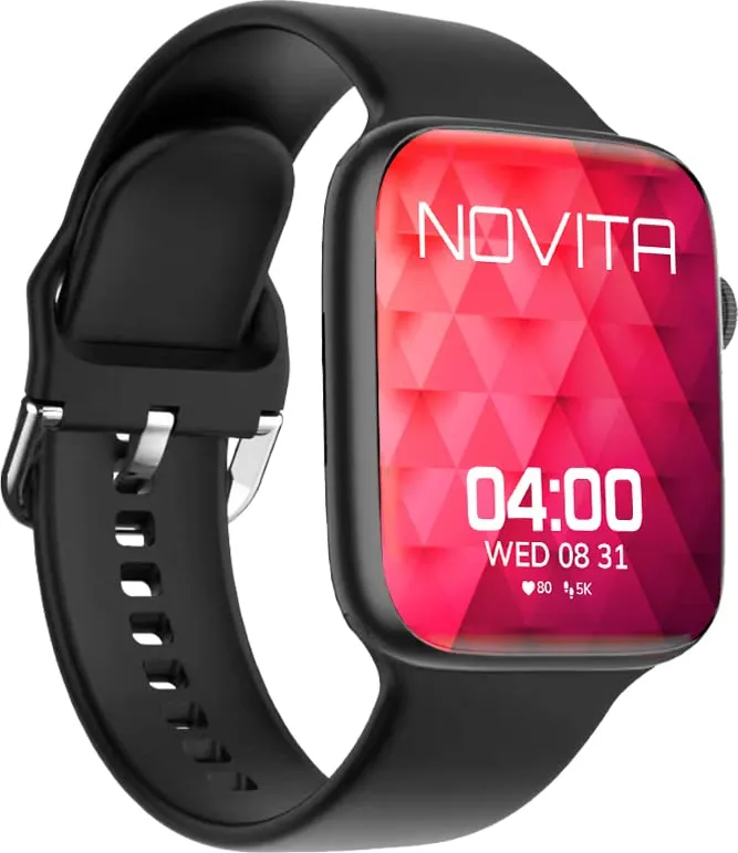 Novita Wristio 2 Smartwatch Price in India 2025, Full Specs & Review ...