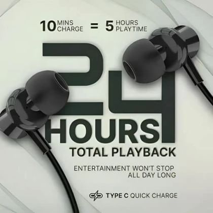 Plugtech GoNeck Pro 110 Wireless Neckband Price in India 2024, Full Specs & Review | Smartprix