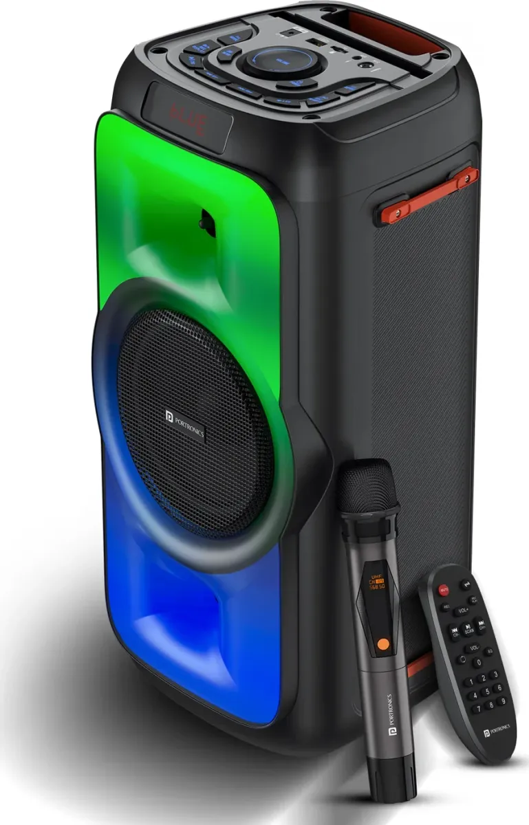 Portronics Iron Beats III 200W Bluetooth Speaker Price in India 2025 ...