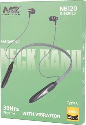 MZ NB120 Wireless Neckband Price in India 2025, Full Specs & Review ...