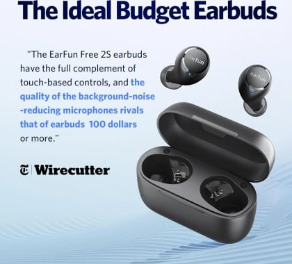 EarFun Free 2S True Wireless Earbuds Price in India 2025, Full Specs ...