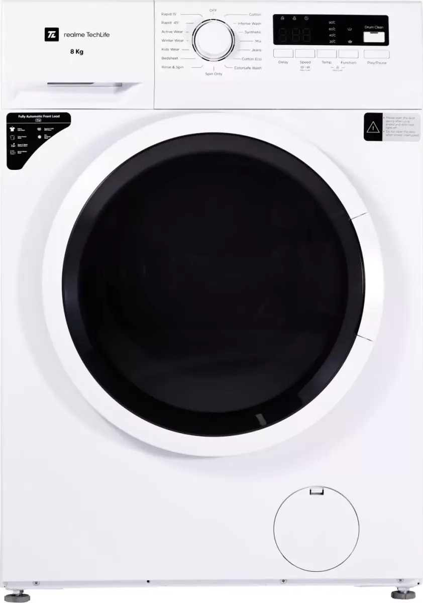 Realme RMFL80DW 8 kg Fully Automatic Front Load Washing Machine Price ...