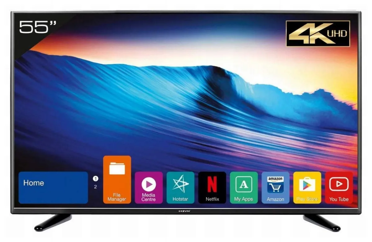 Kevin KN55 55-inch Ultra HD 4K Smart LED TV - Price in India (Apr 2026 ...