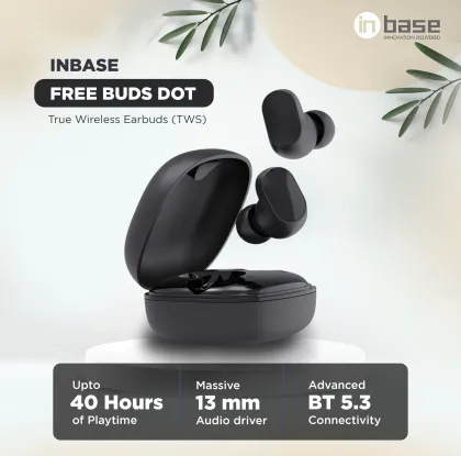 Inbase Free Buds Dot True Wireless Earbuds Price in India 2025, Full ...